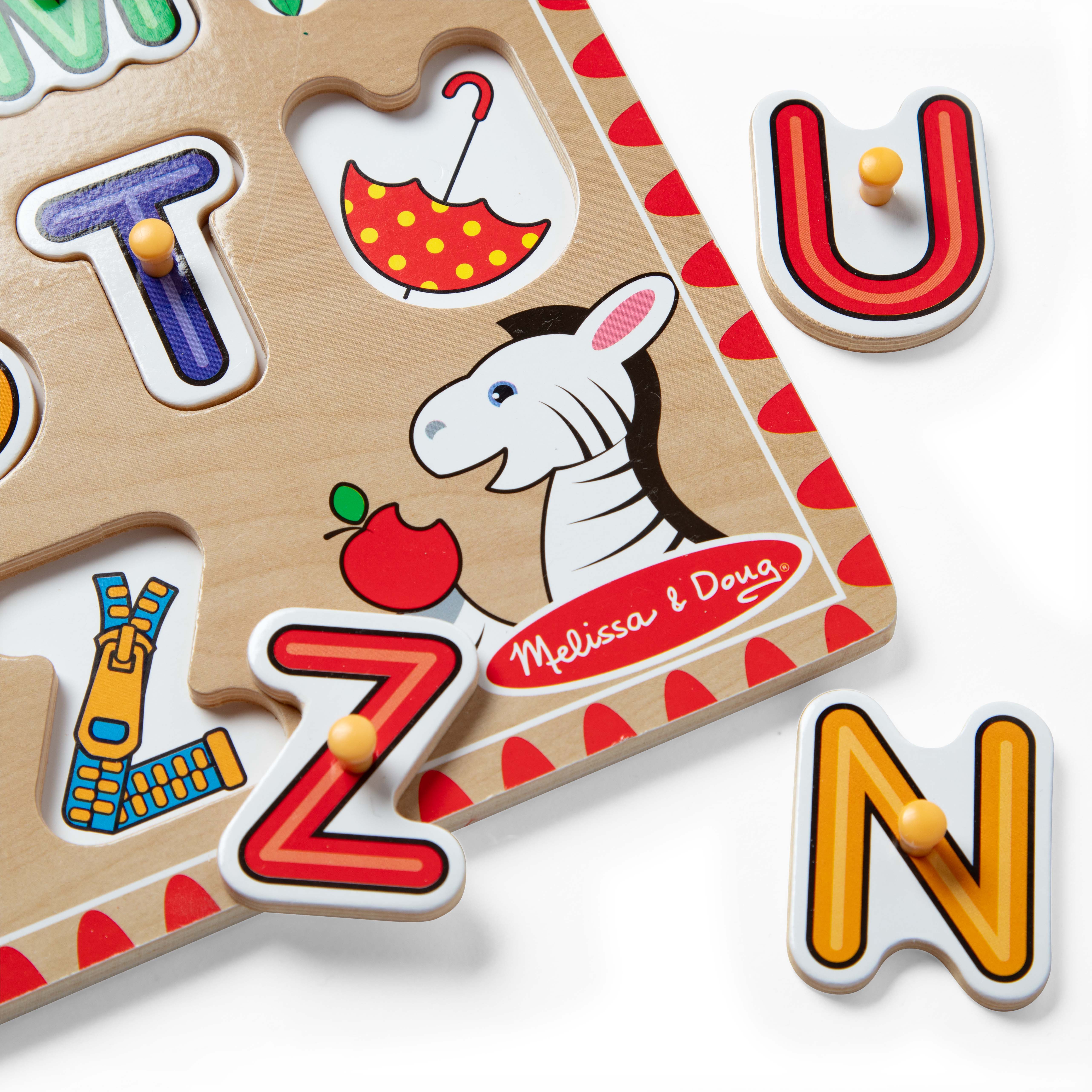 Product: See-Inside Alphabet Peg Puzzle (UC) - 26 Pieces