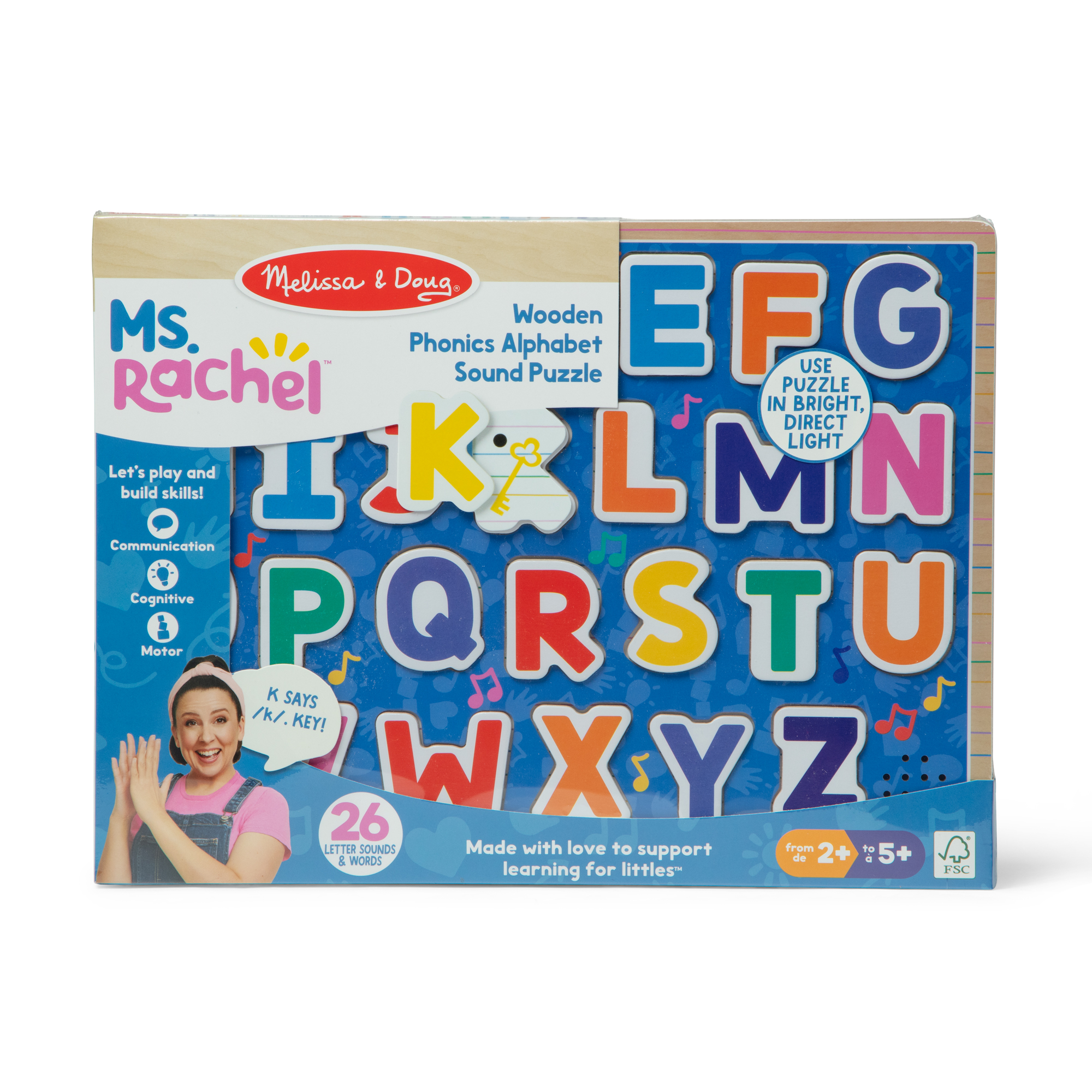 Product: Ms. Rachel Alphabet Phonics Puzzle