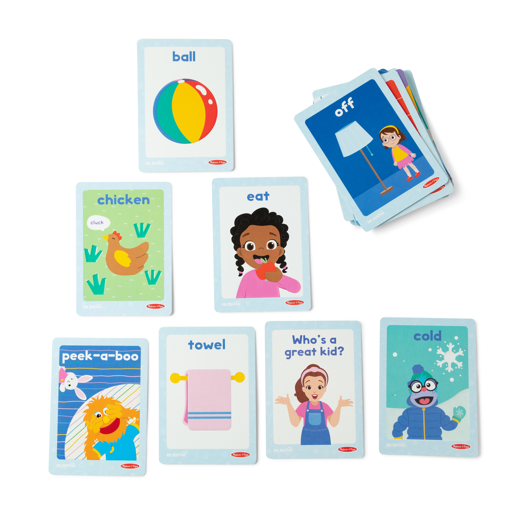 Product: Ms. Rachel 1st Words Flashcards