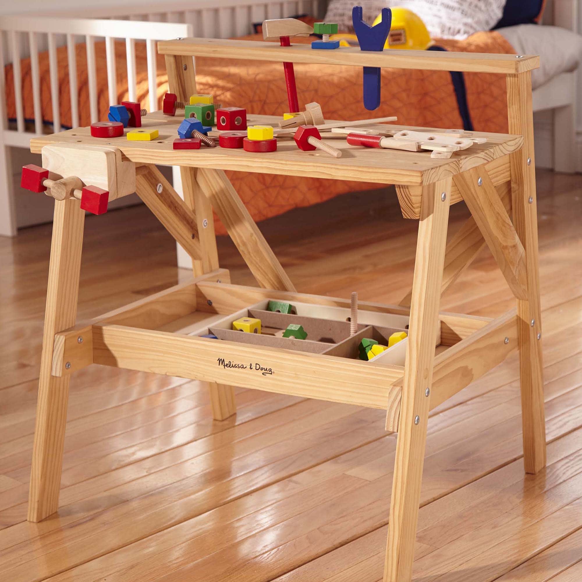 Product: Wooden Project Solid Wood Workbench