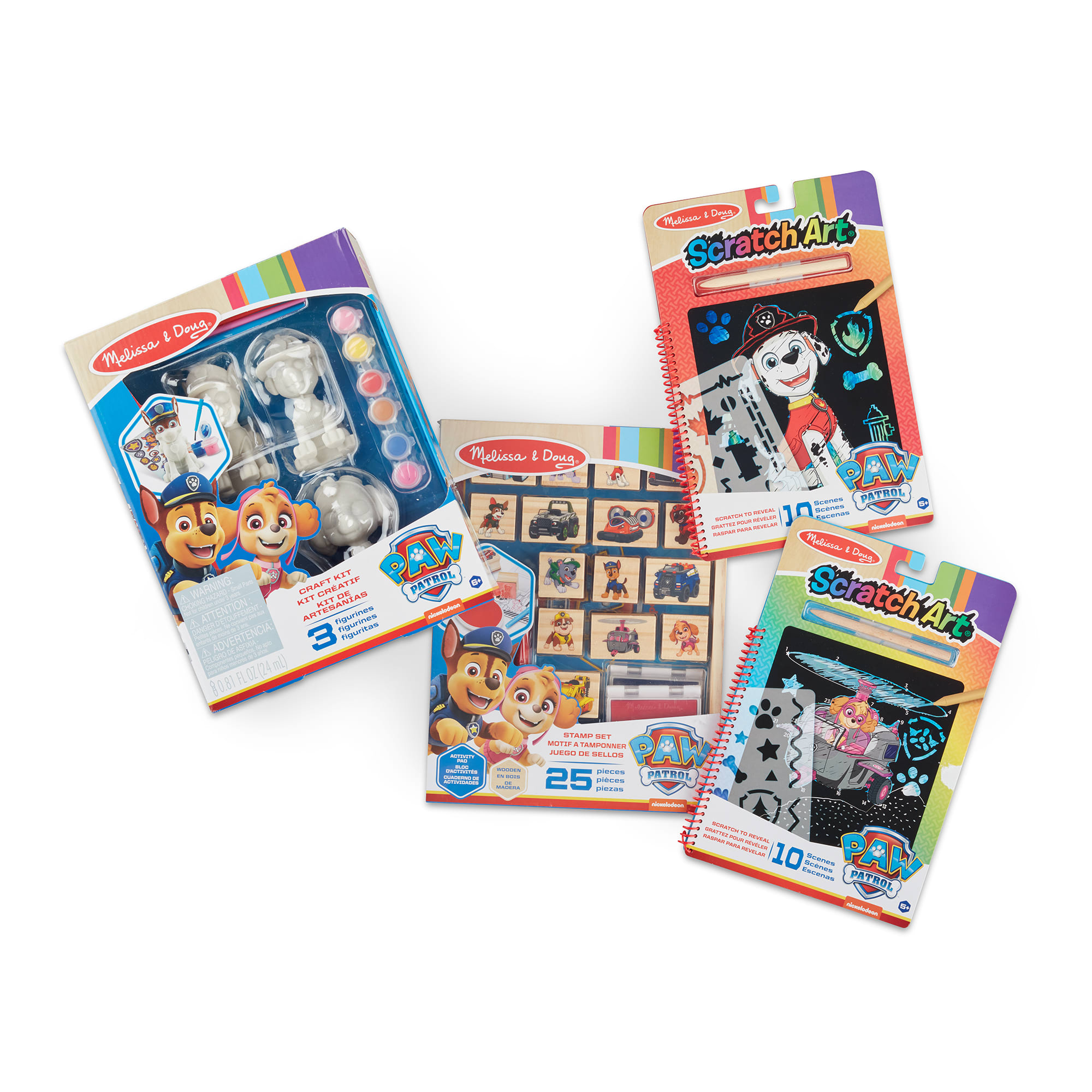 Product: PAW Patrol Scratch Art Pad - Skye