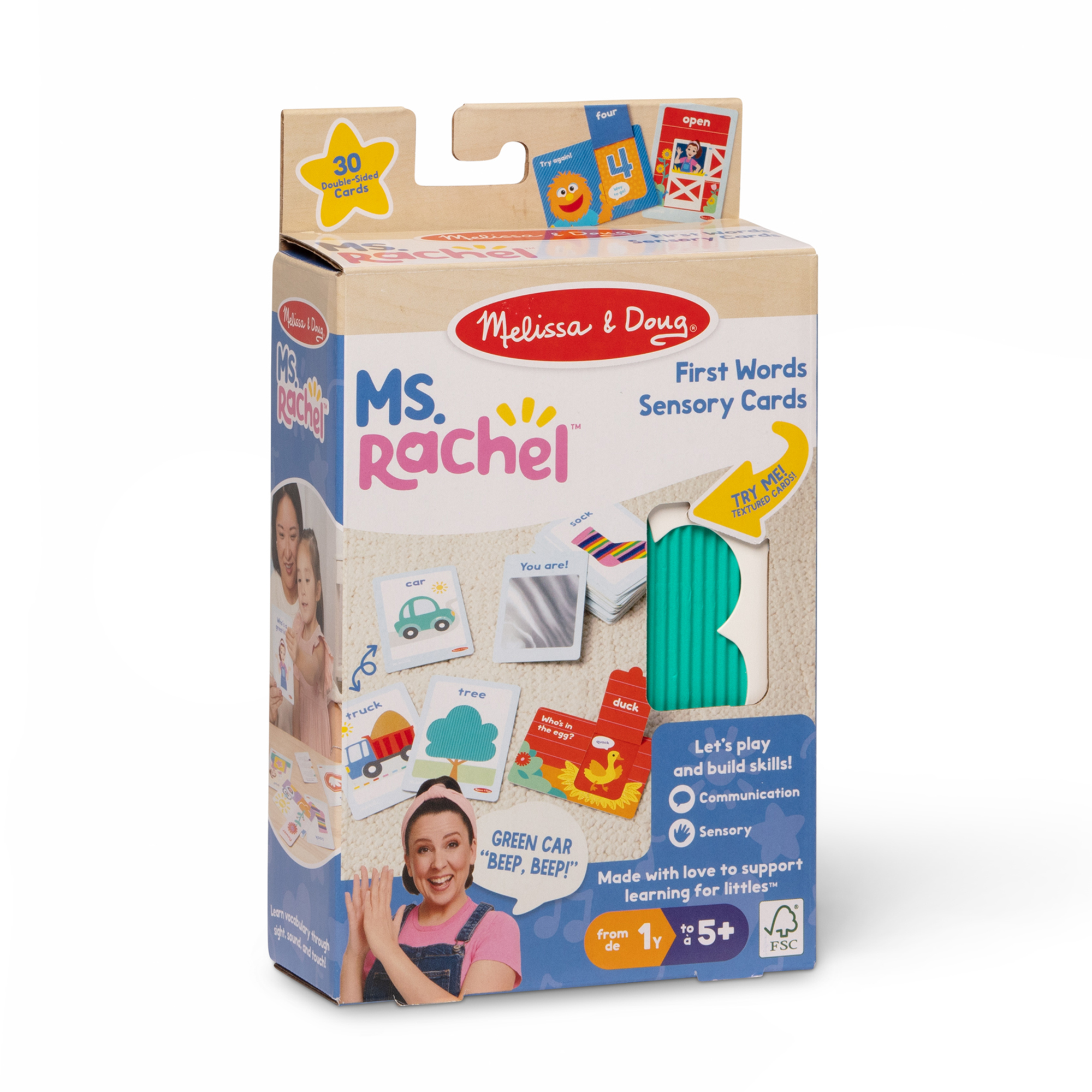 Product: Ms. Rachel 1st Words Flashcards