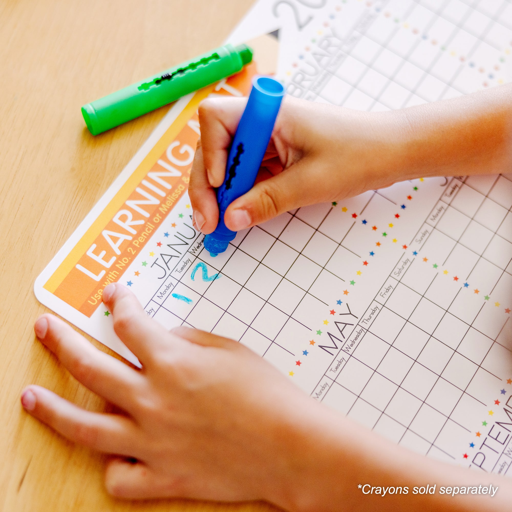 Product: Calendar Learning Mat (Bundle of 6)