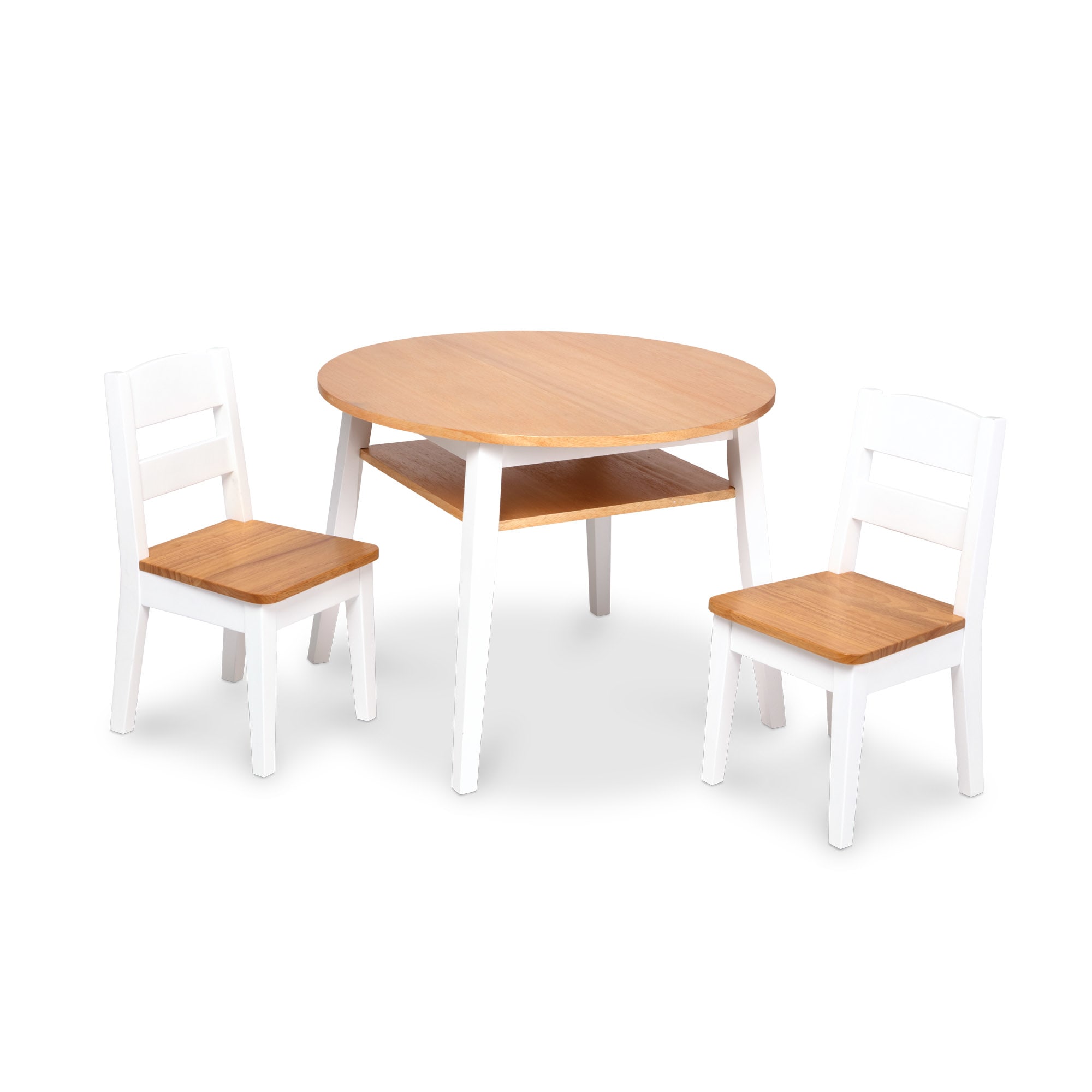 Product: Wooden Round Table & Chairs Set