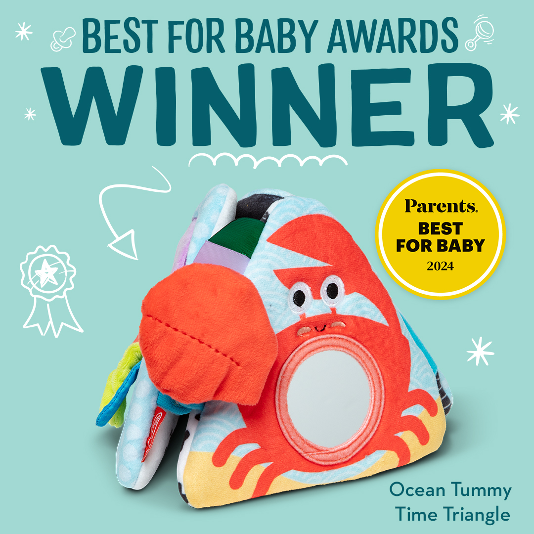 Product: Ocean Tummy Time Triangle