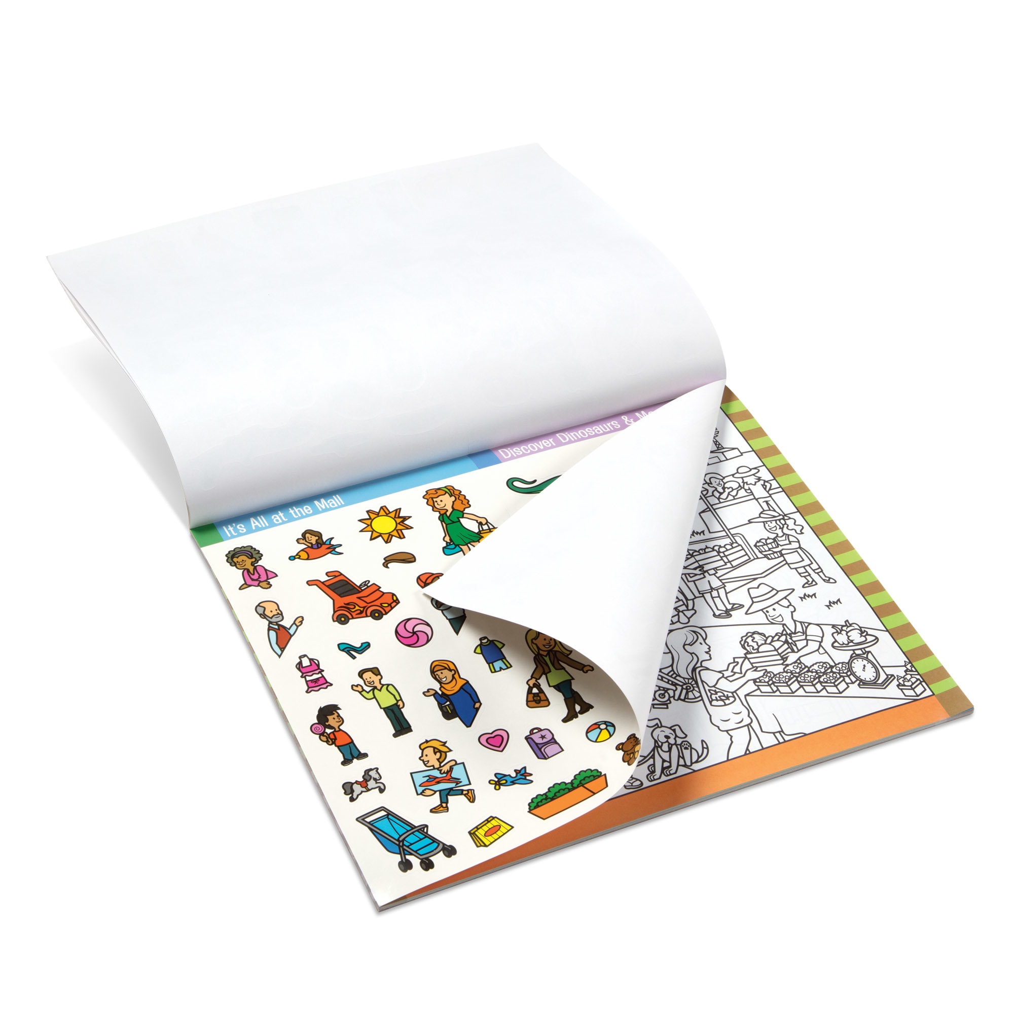 Product: Seek & Find Sticker Pad - Around Town