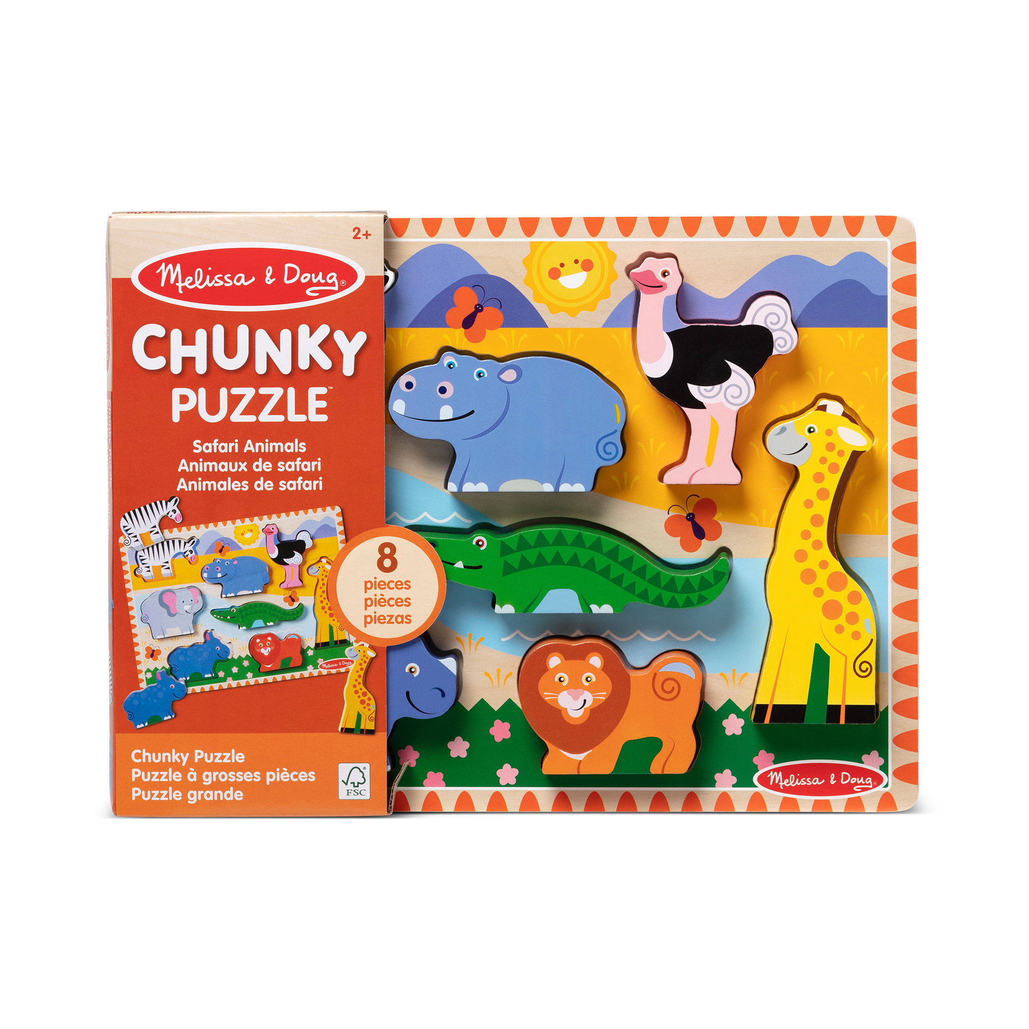 Product: Safari Chunky Puzzle - 8 Pieces