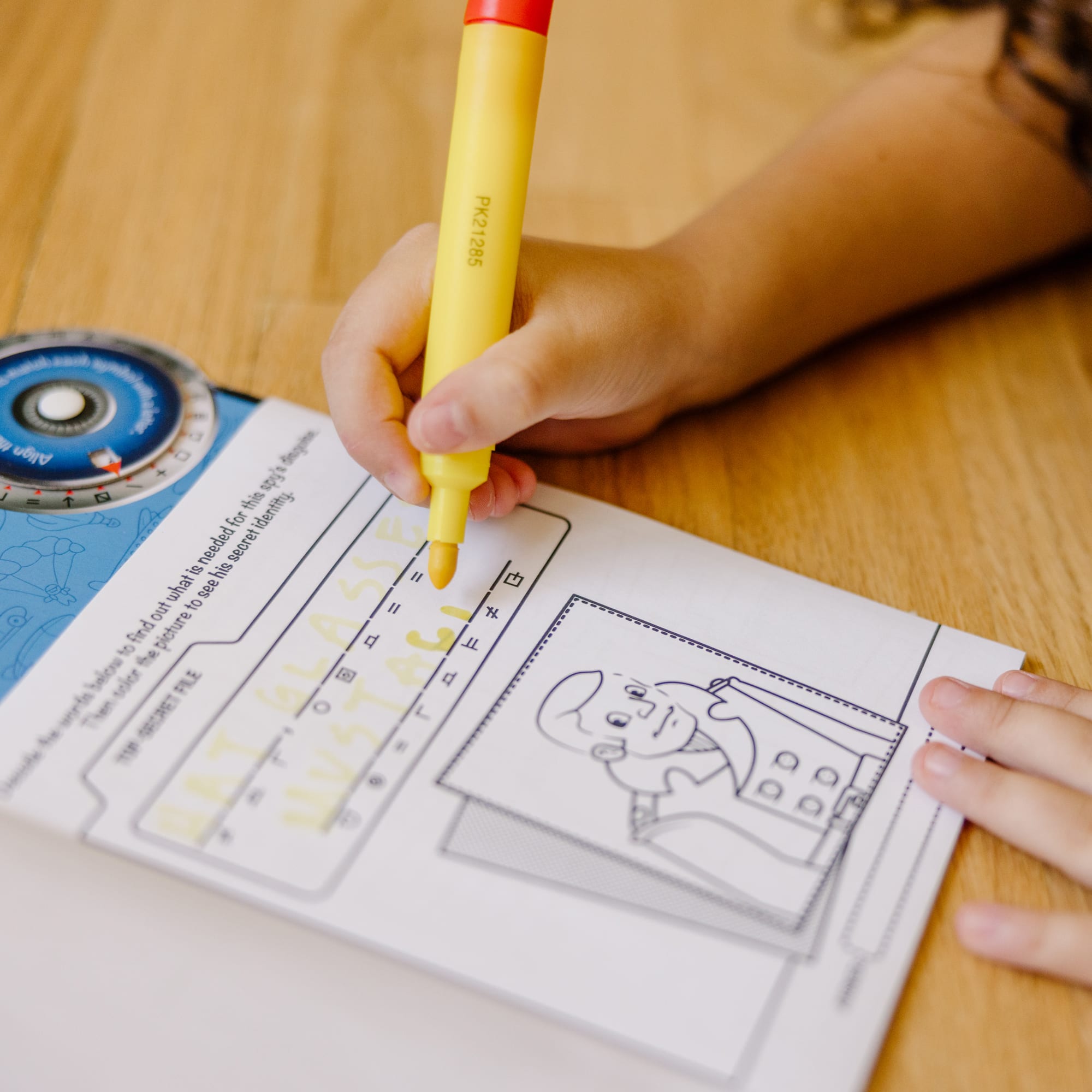 Product: Secret Decoder Game Book - On the Go Travel Activity Book