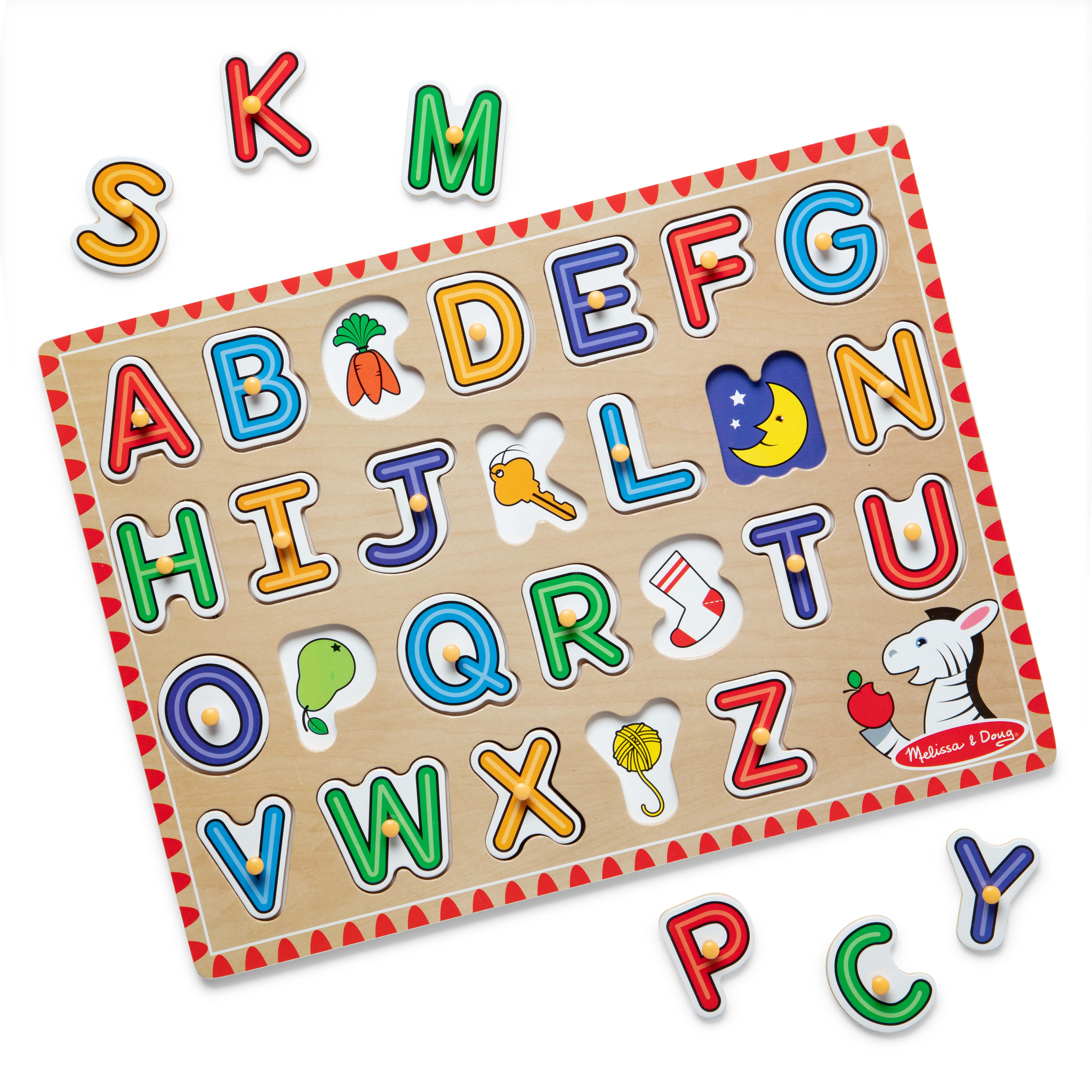 Product: See-Inside Alphabet Peg Puzzle (UC) - 26 Pieces