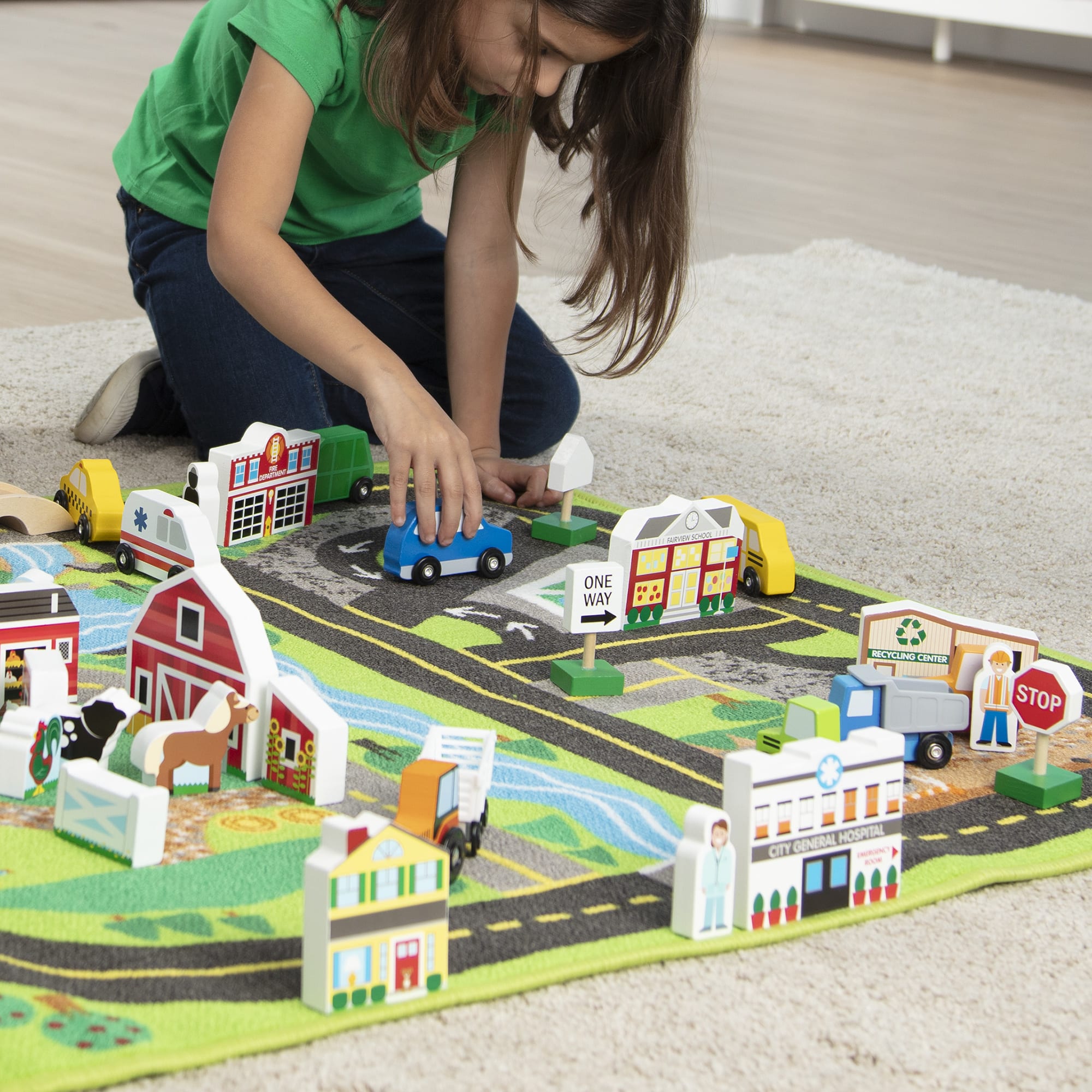 Product: Deluxe Road Rug Play Set