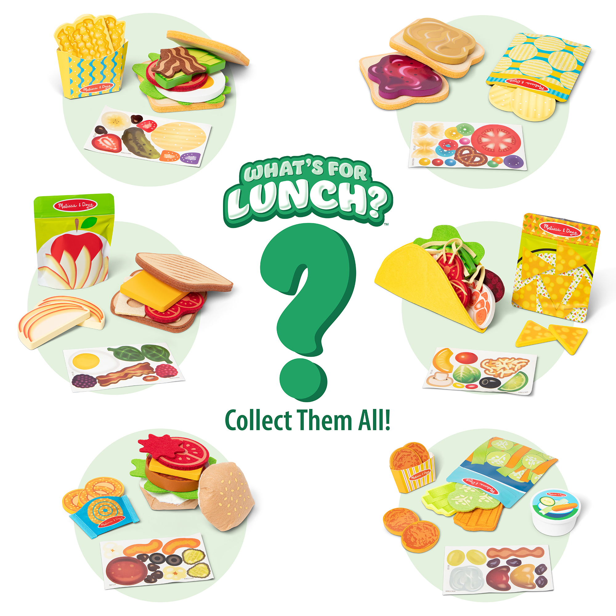 Product: What is for Lunch? Surprise Meal Play Food Set Series 2