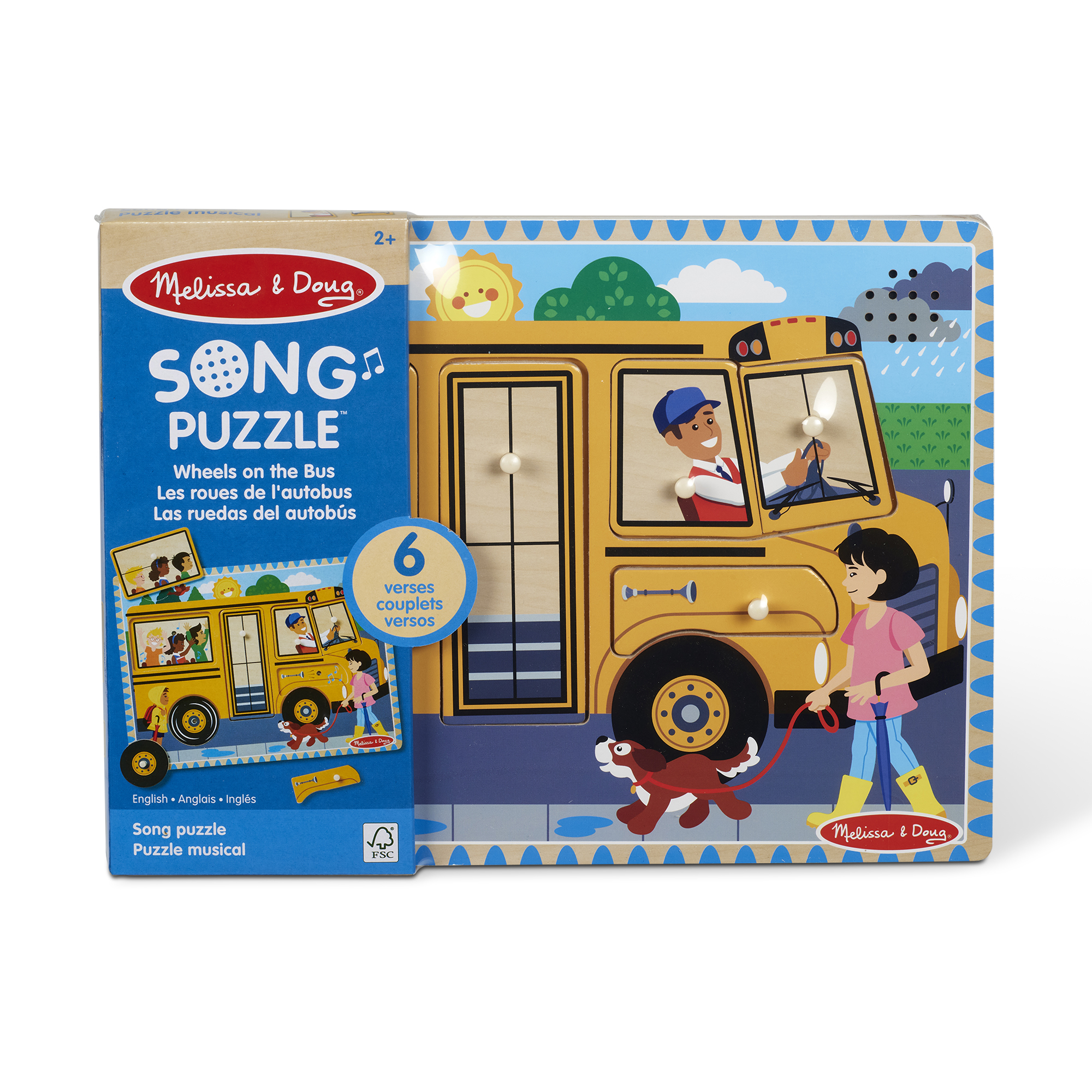Product: The Wheels on the Bus Sound Puzzle