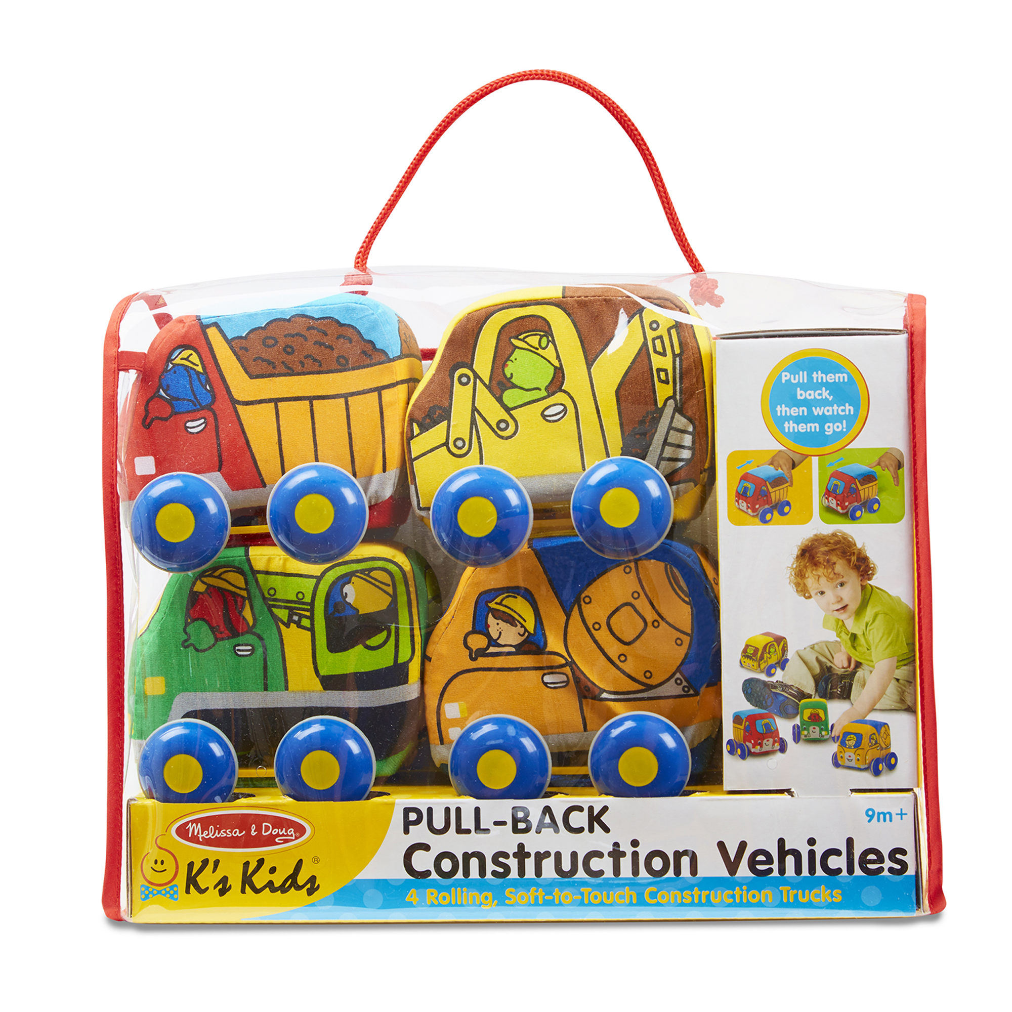 Product: Pull Back Construction Vehicles
