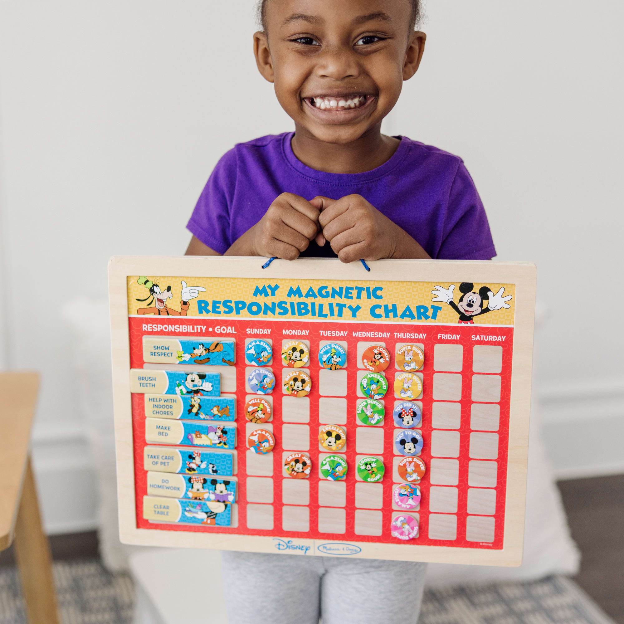 Product: Mickey Mouse My Magnetic Responsibility Chart