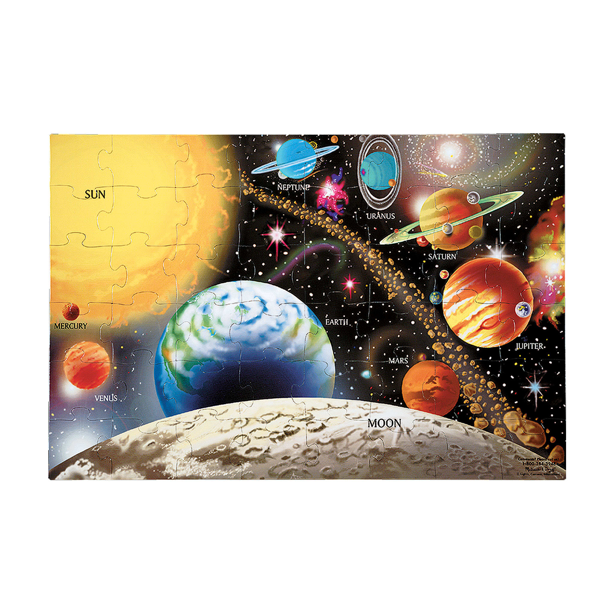 Product: Solar System Floor Puzzle - 48 Pieces