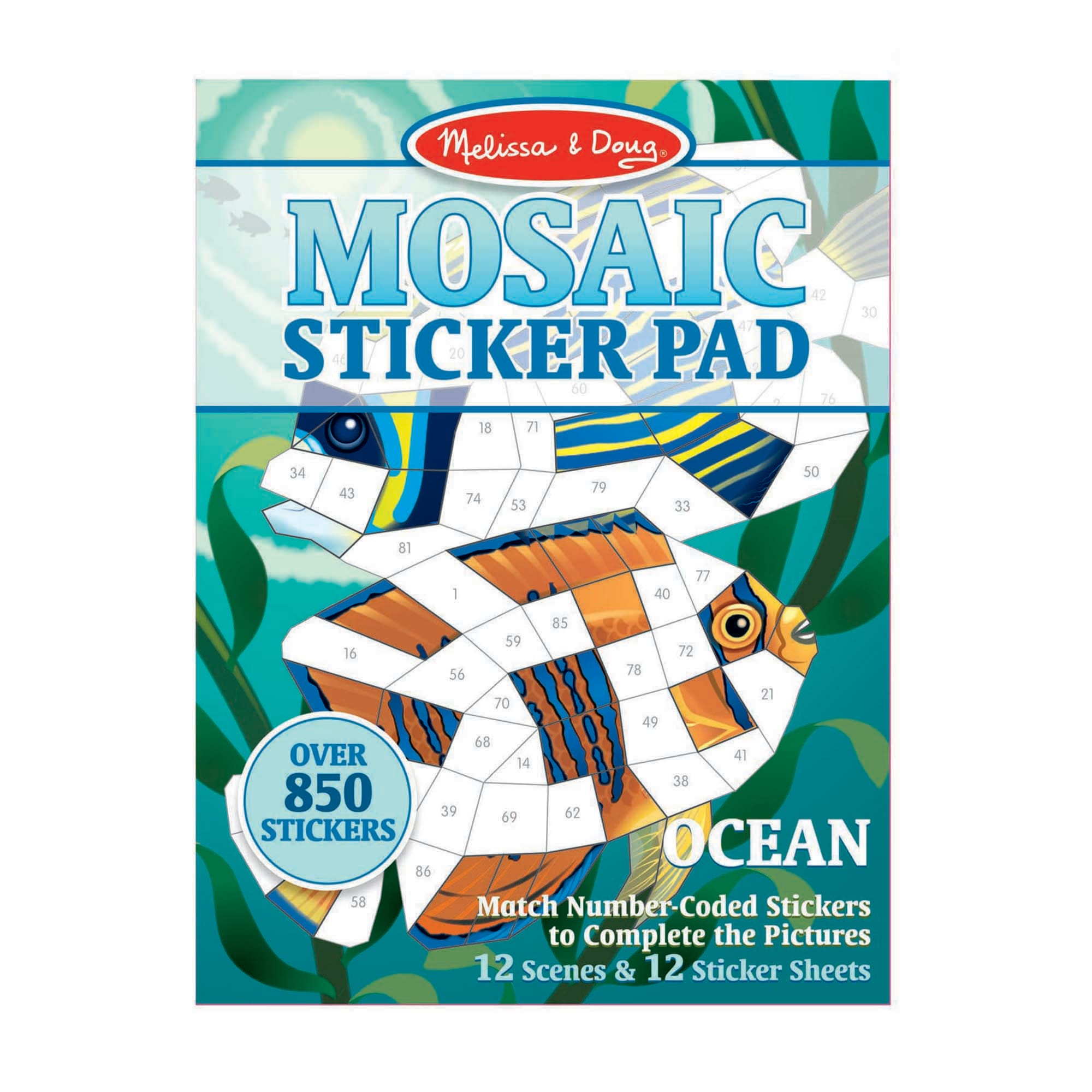 Product: Mosaic Sticker Pad - Ocean