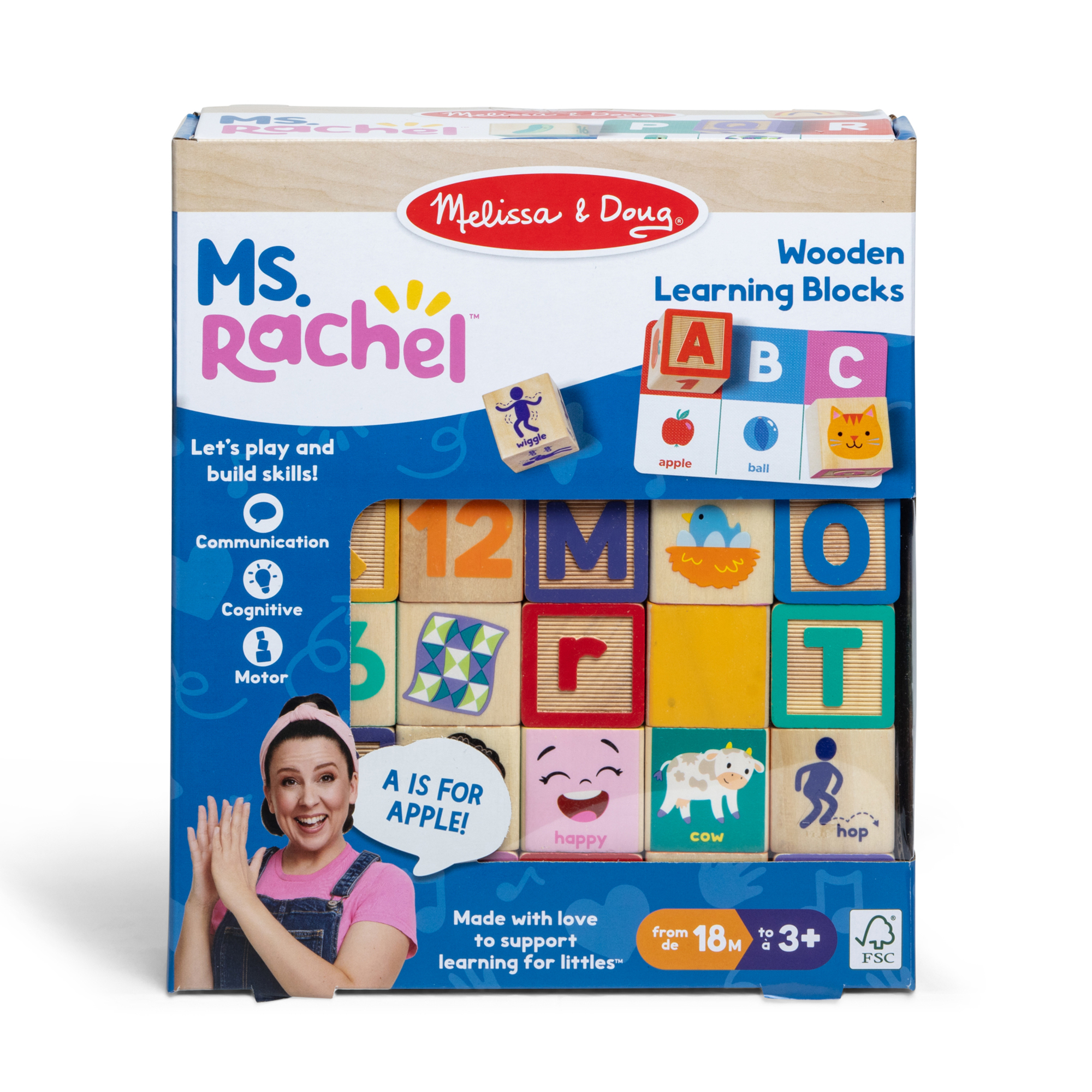 Product: Ms. Rachel Blocks + Activity Cards