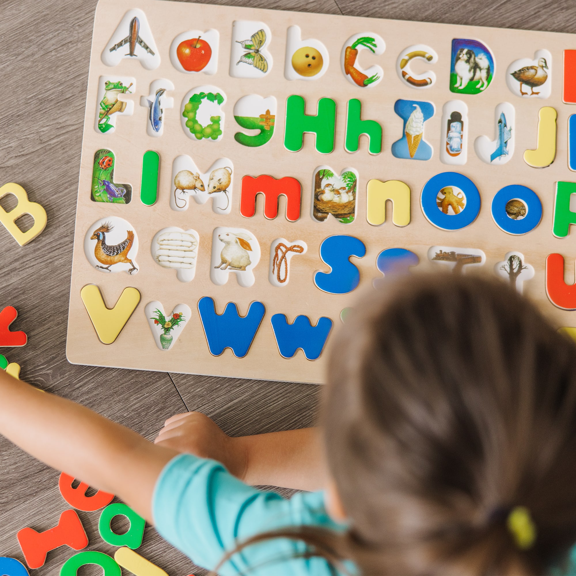 Product: Upper & Lower Case Alphabet Puzzle