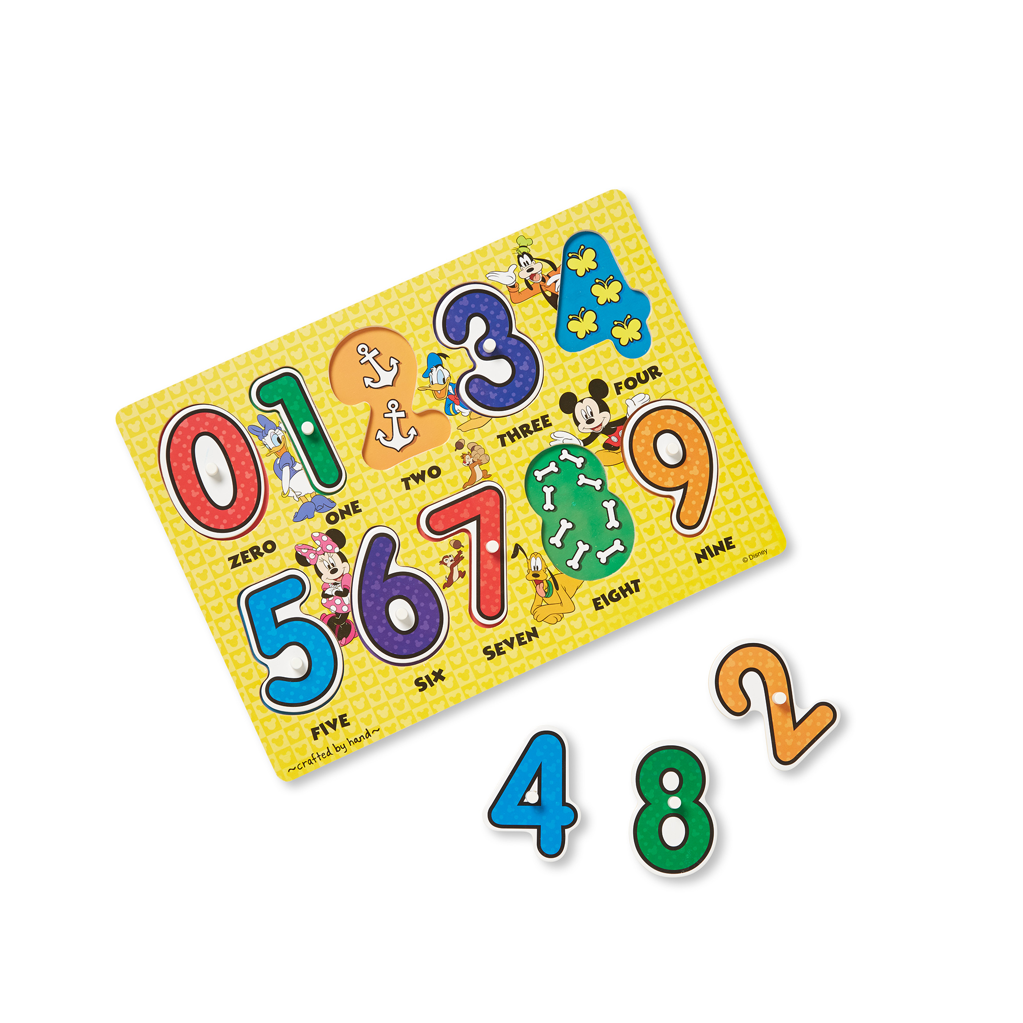 Product: Disney Peg Puzzle Bundle-Alphabet, Numbers, Shapes & Colors