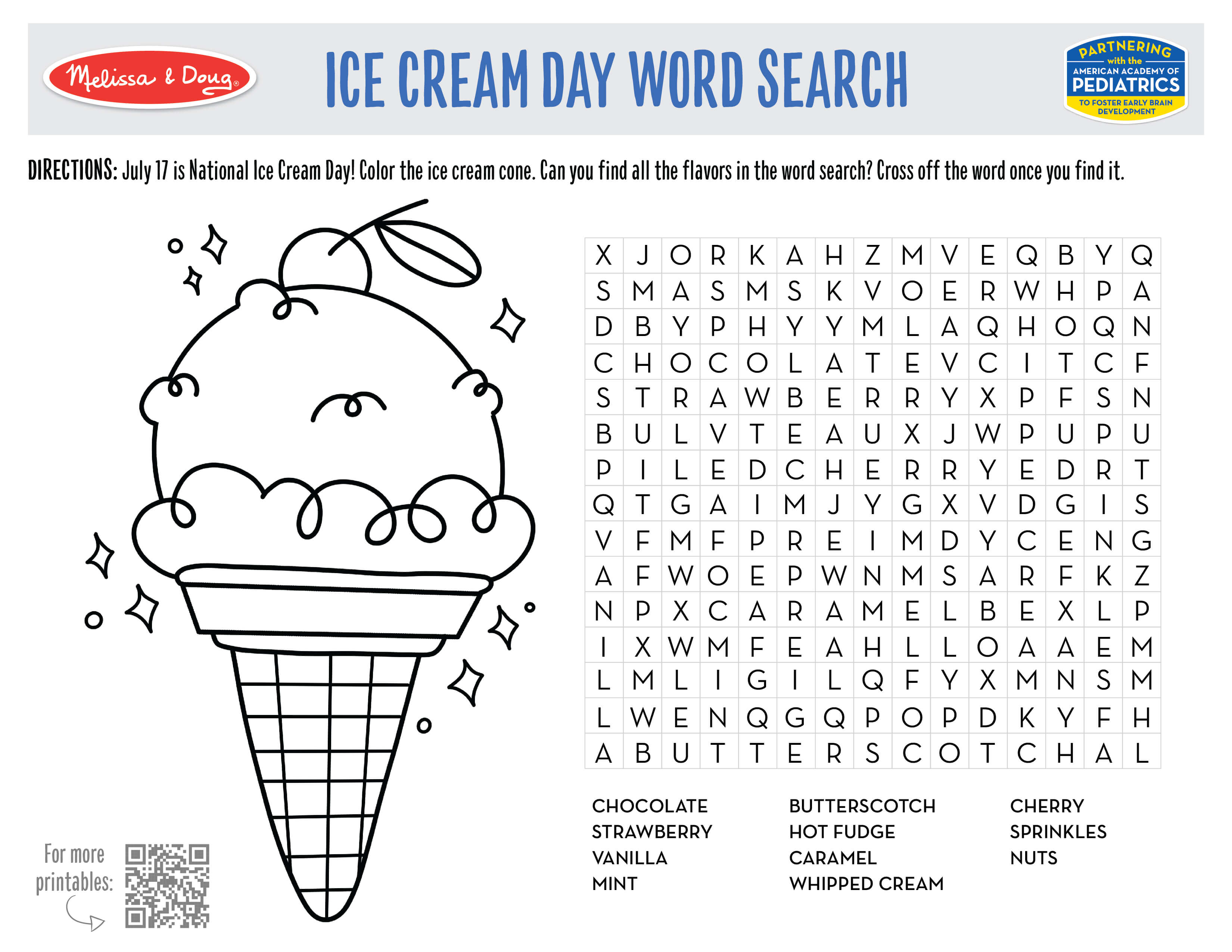 July Printables and Activities