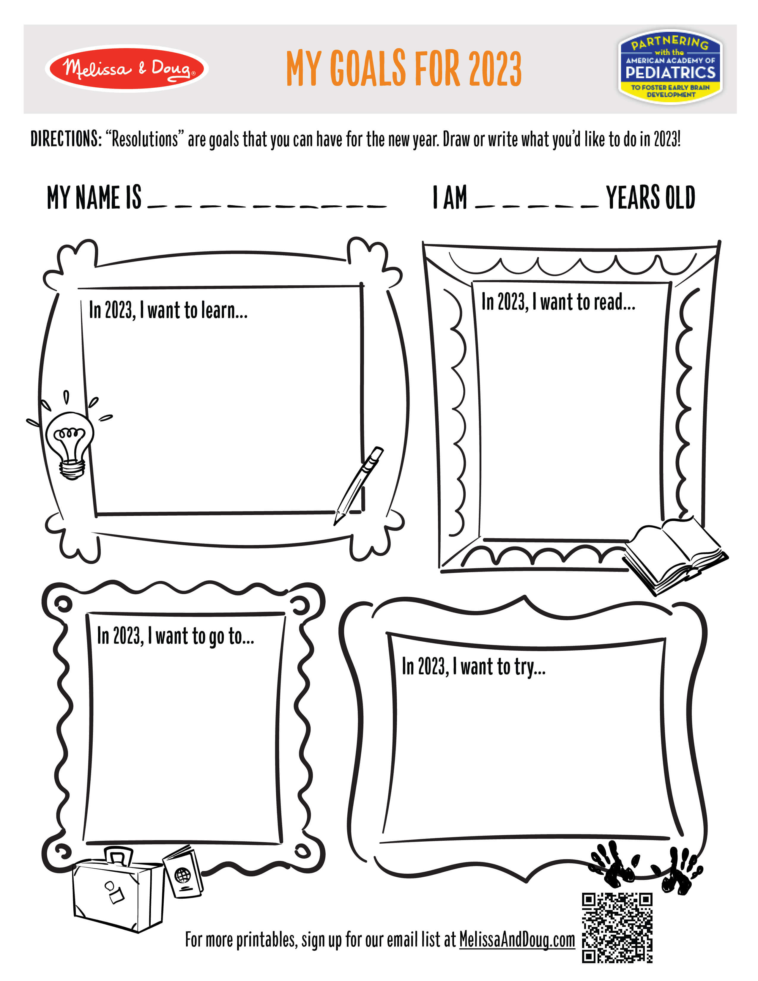 January Printables and Activities